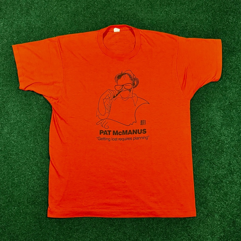 Vintage 1980s Pat Mcmanus Illustration T-Shirt - Gem
